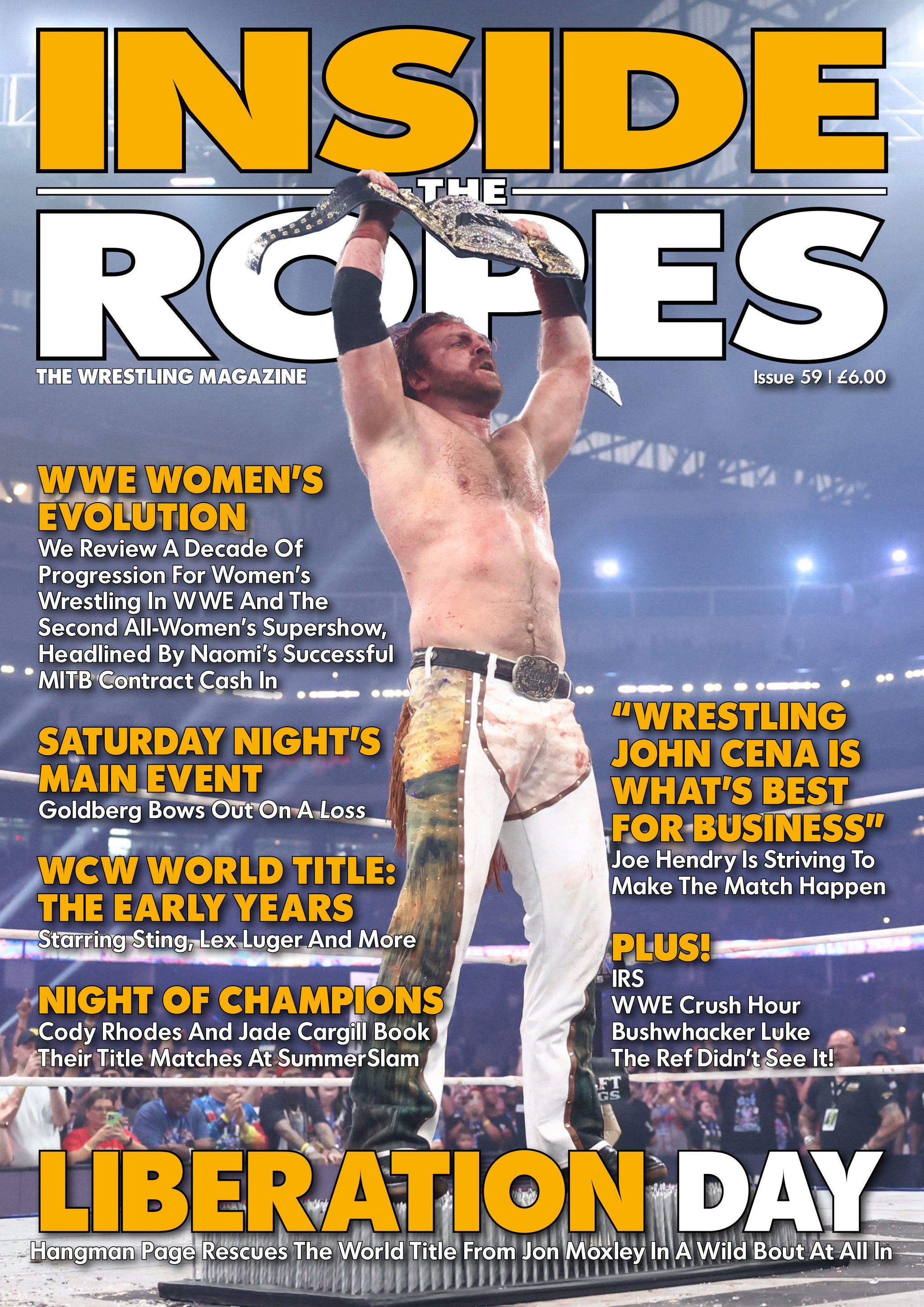 Print Issues – Inside The Ropes Magazine